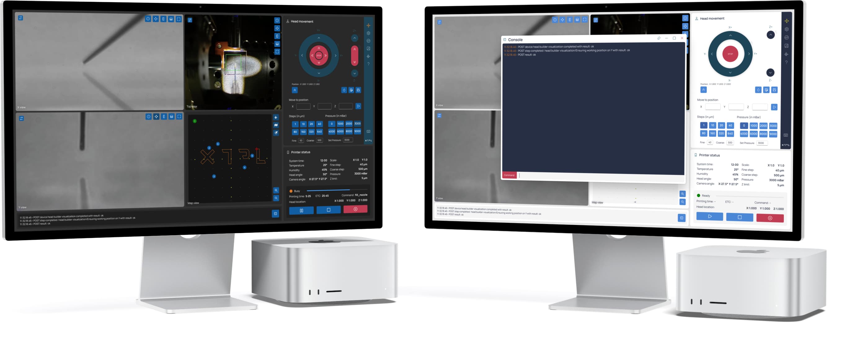 XTPL. HMI design for XTPL printer